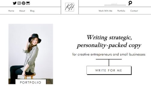 25+ Amazing Copywriting Portfolio Examples to Inspire Your Own - Mirasee