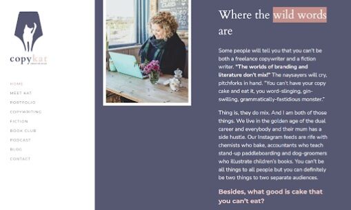 25+ Amazing Copywriting Portfolio Examples to Inspire Your Own - Mirasee