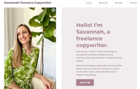 25+ Amazing Copywriting Portfolio Examples to Inspire Your Own - Mirasee