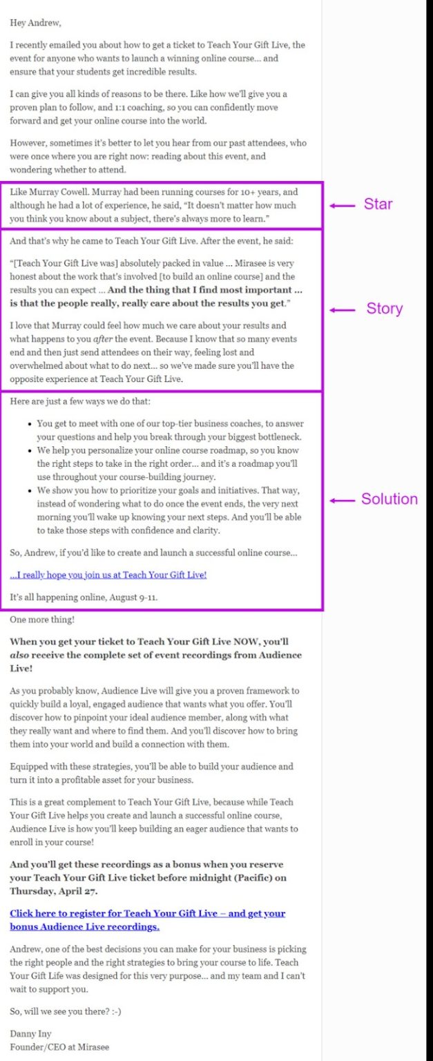 10 Tried-and-Tested Copywriting Formulas (& Examples) - Mirasee